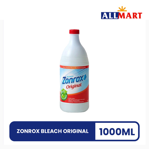 Zonrox Bleach Original (Red) 1000ml – ALLMART SHOP